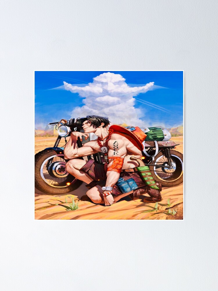 Portgas D Ace One Piece Poster For Sale By Feel Better1 Redbubble