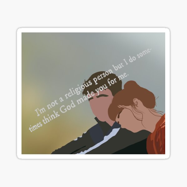 "Normal People" Sticker for Sale by kattiee | Redbubble