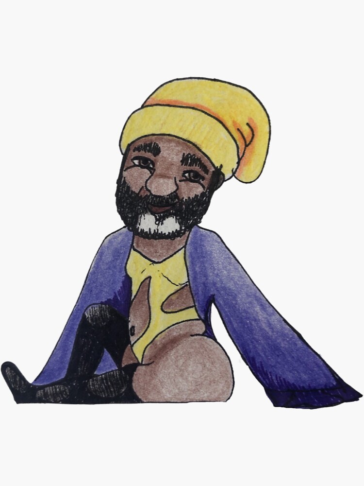"Nonbinary Knome" Sticker for Sale by Harvestersimon | Redbubble
