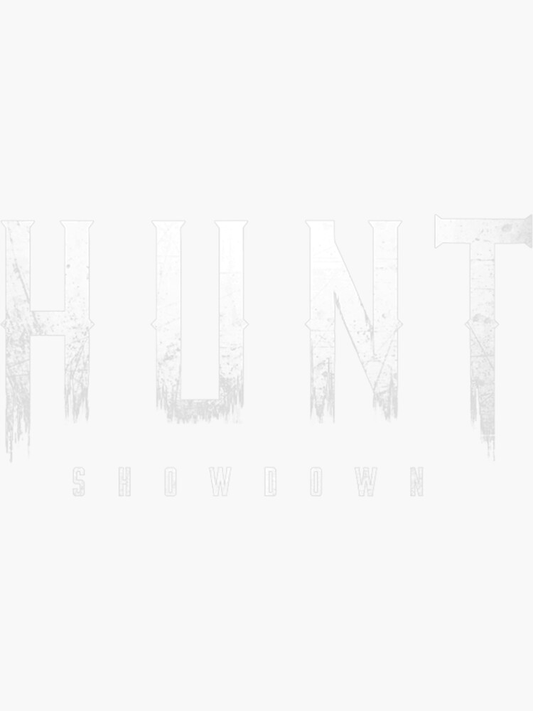 "Hunt Showdown Classic Logo" Sticker for Sale by wingedmonsoon39 ...