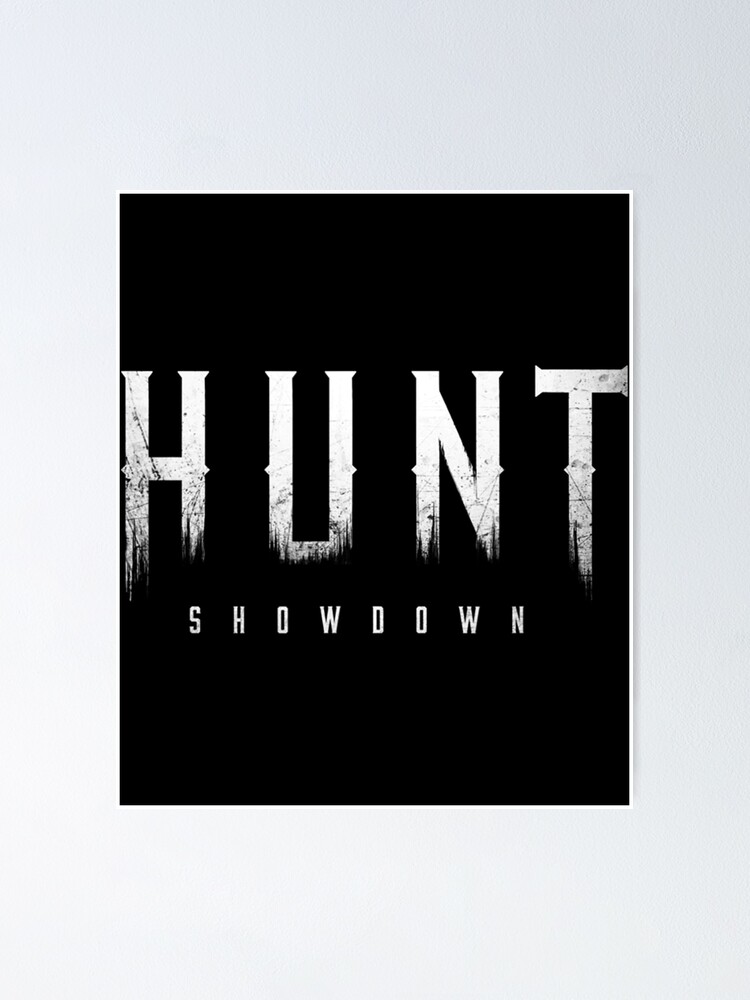 "Hunt Showdown Classic Logo" Poster for Sale by wingedmonsoon39 | Redbubble