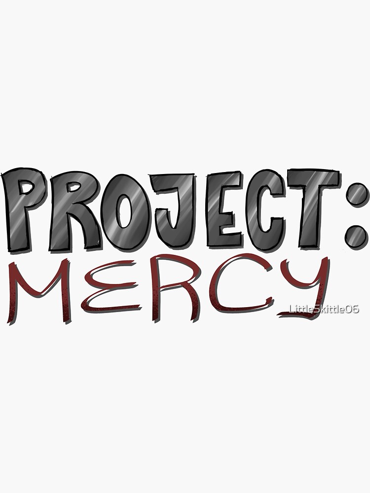 "PROJECT:Mercy logo" Sticker for Sale by LittleSkittle06 | Redbubble