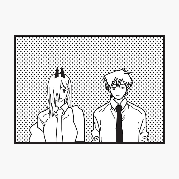 "Denji and Power - Chainsaw Man" Photographic Print for Sale by ...