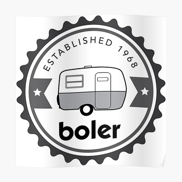 "boler vintage camper" Poster by buchananmab | Redbubble