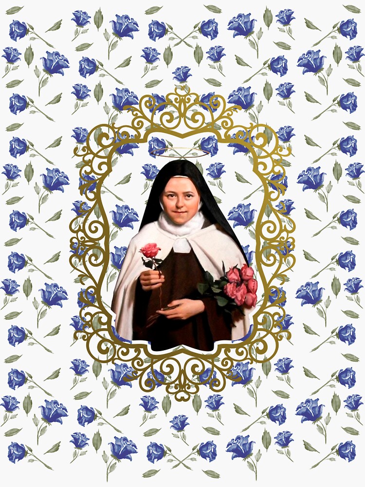 "Saint Therese of the Child Jesus" Sticker for Sale by alinerope ...