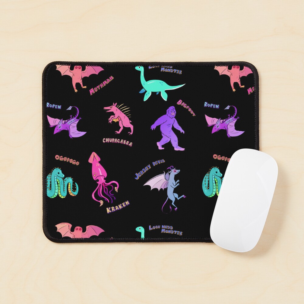 "Cryptid sighted!" Sticker for Sale by singersalvagart | Redbubble