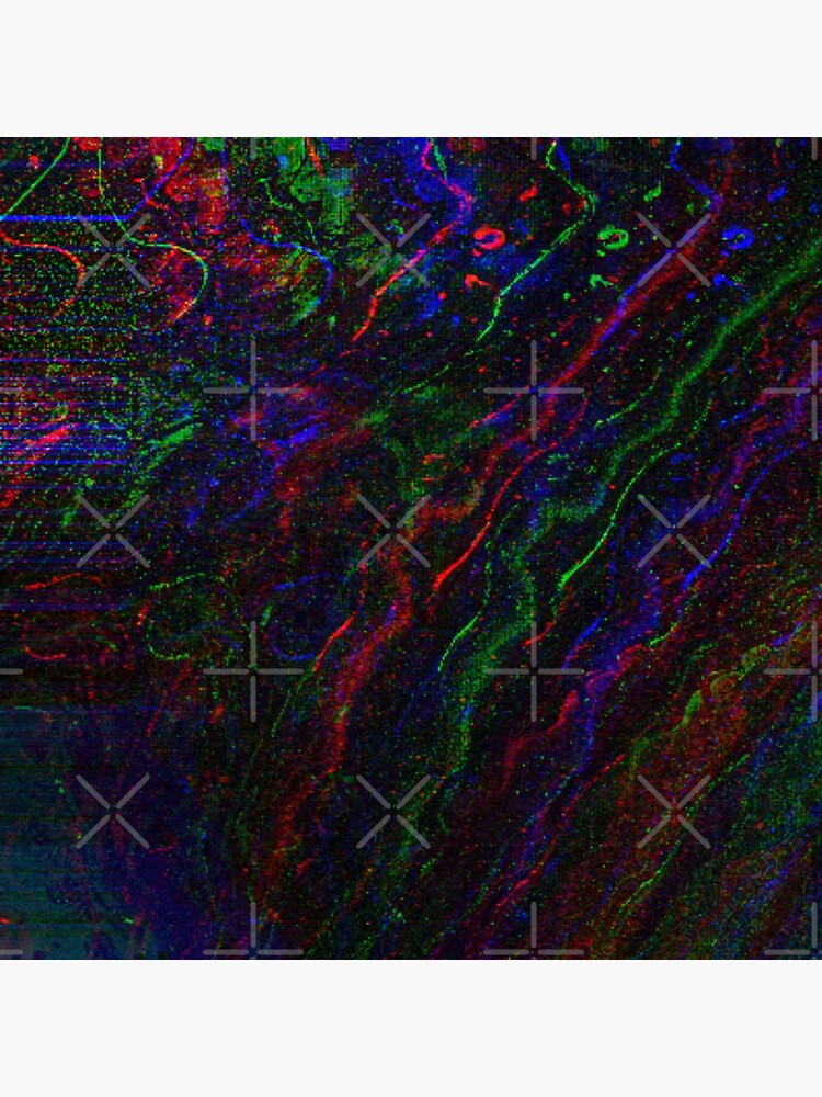 "Trippy Liquid Art Black and White Liquid Drip Glitch | StokedUpArt ...