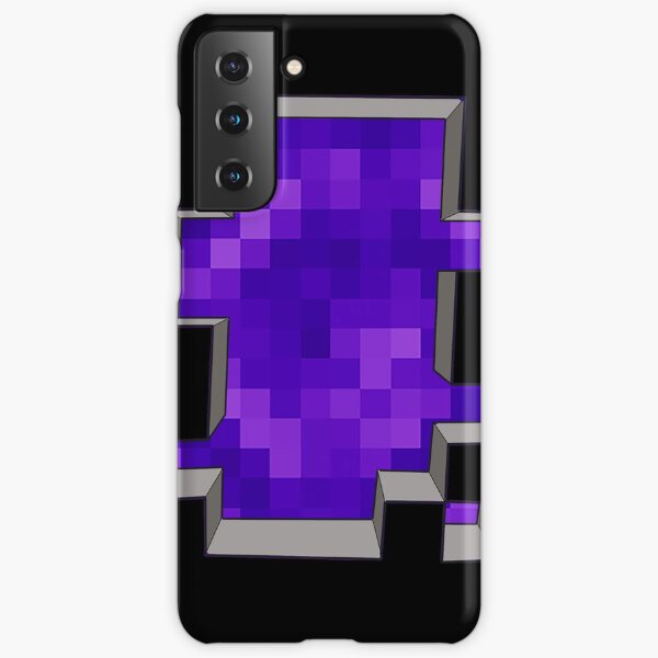 "Netherportal Minecraft" Samsung Galaxy Handyhülle von qloc | Redbubble