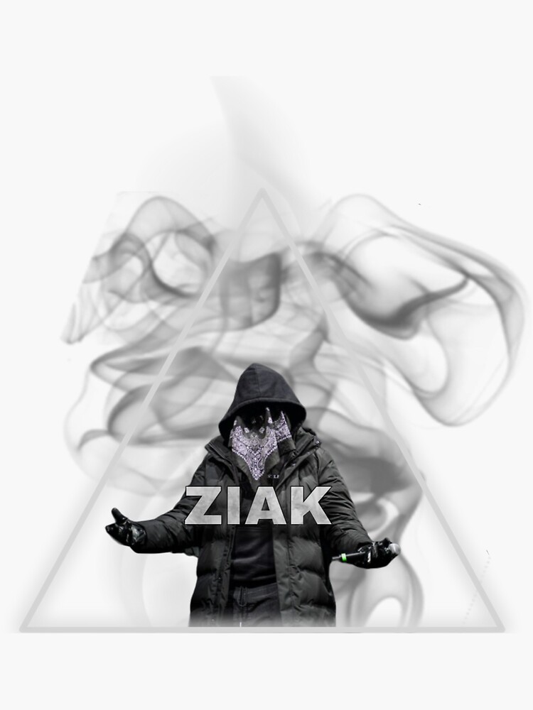"Ziak" Sticker for Sale by Williamslk | Redbubble