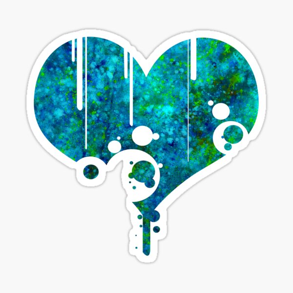 "Toxic Heart" Sticker for Sale by FredX64 | Redbubble