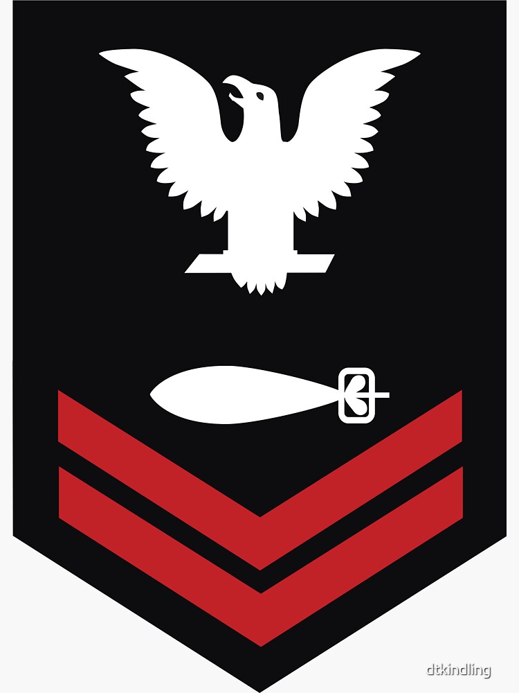 "TM2 Torpedoman Mate Second Class" Sticker for Sale by dtkindling ...