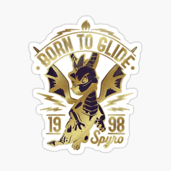 "Spyro the dragon 98" Sticker for Sale by Best4u7 | Redbubble