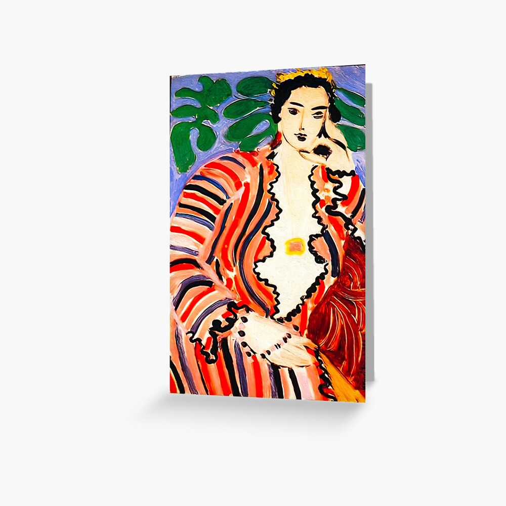 "Henri Matisse, helene, 1937" Greeting Card for Sale by OnlyMatisseArt ...
