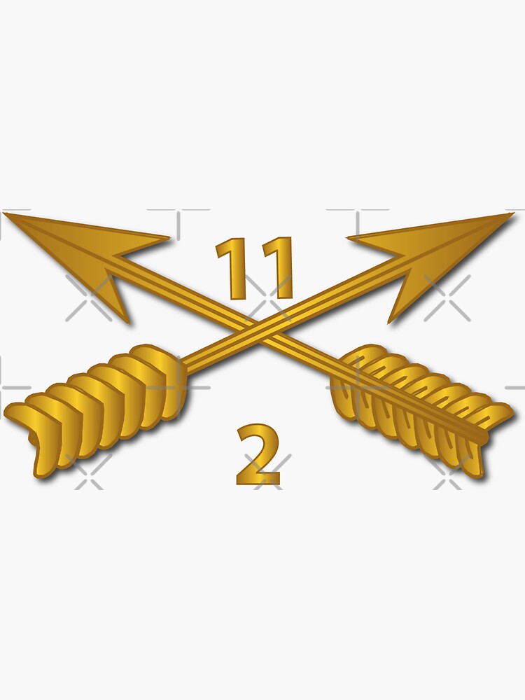 "SOF - 2nd Bn 11th SFG Branch wo Txt" Sticker for Sale by twix123844 ...
