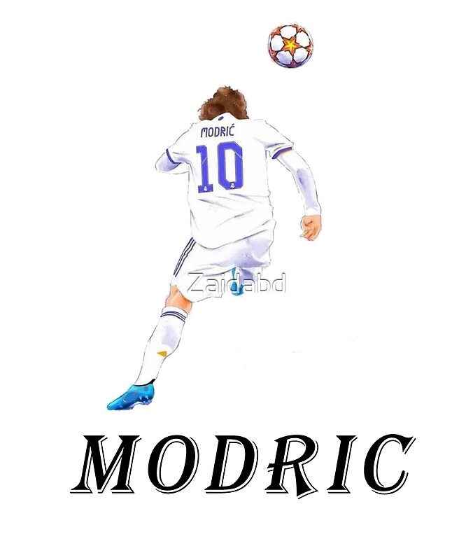 "Real Madrid team design for Luka Modric" by Zaidabd | Redbubble