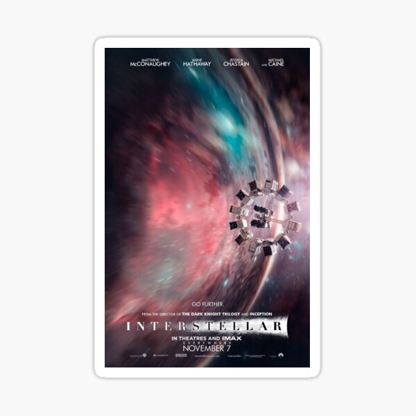 "Interstellar" Sticker for Sale by Toms-Design | Redbubble