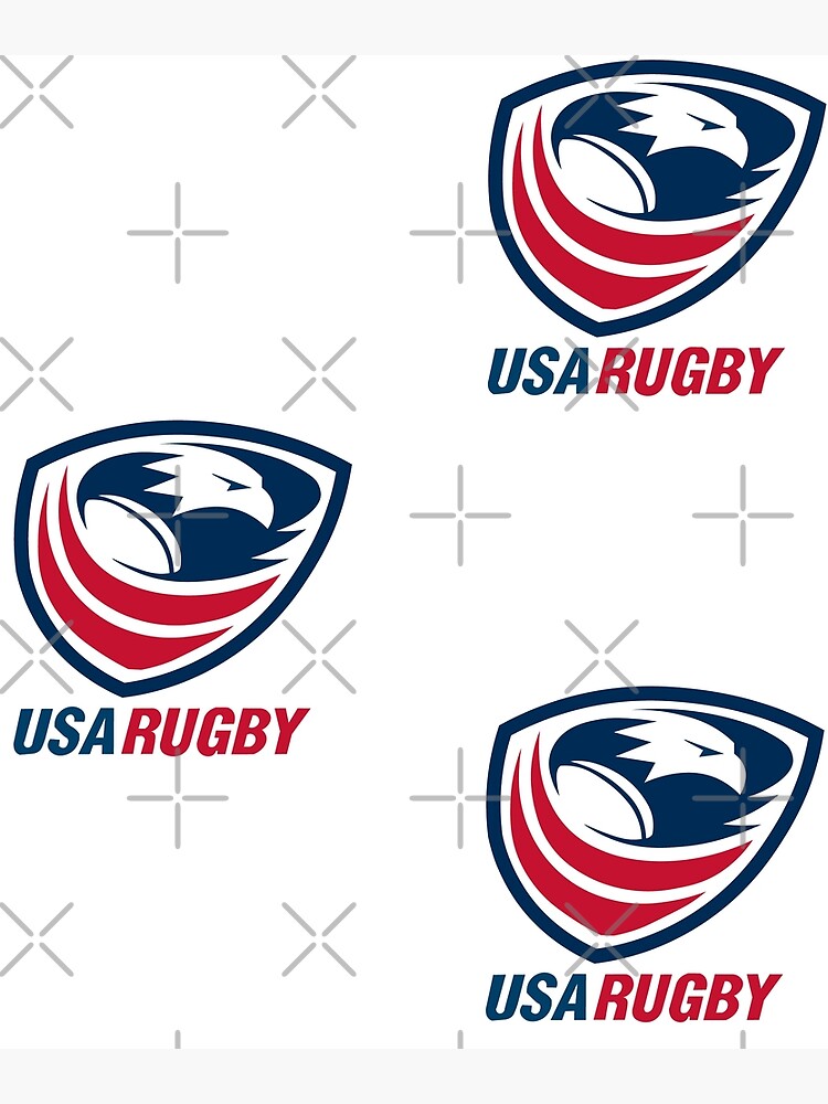 "USA RUGBY-PACK STICKERS " Poster for Sale by Cotton4u | Redbubble