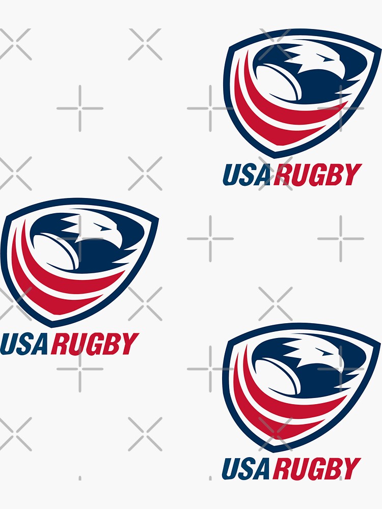 "USA RUGBY-PACK STICKERS " Sticker for Sale by Cotton4u | Redbubble