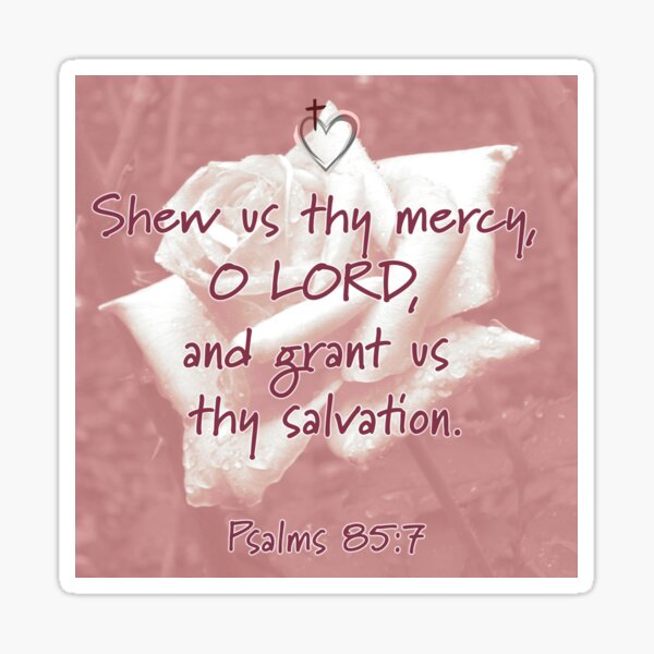 Pegatina «Salmos 85:7 Jesús nos dio nuestra Salvación al perdonarnos ...