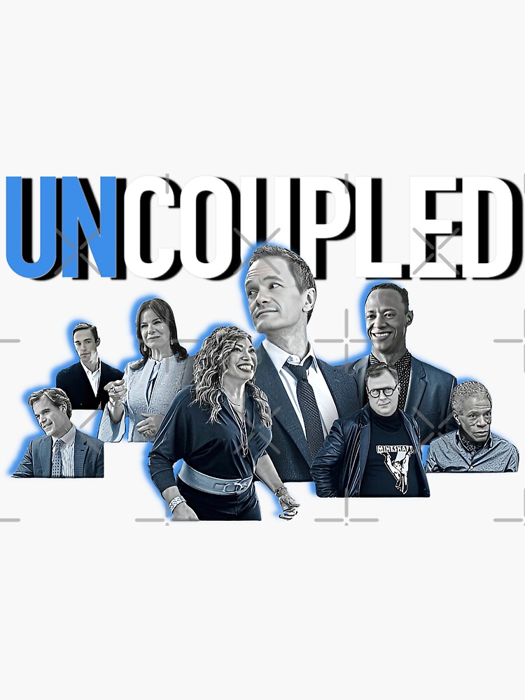 "Uncoupled Main Characters" Sticker for Sale by comFad | Redbubble