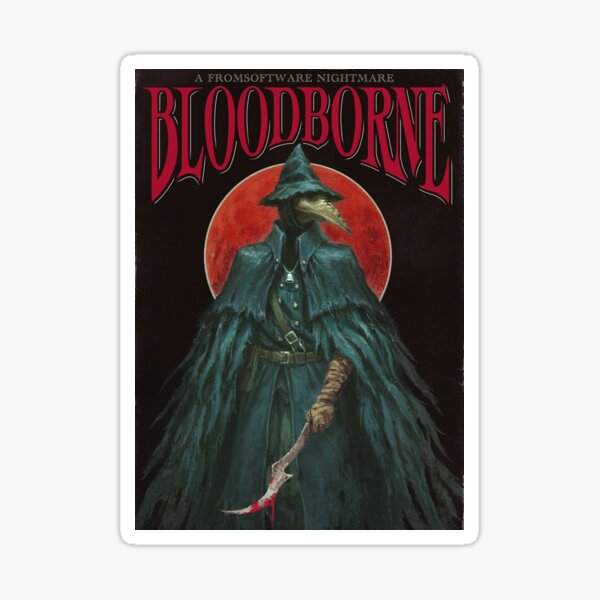 "Bloodborne" Sticker for Sale by Didou1store | Redbubble
