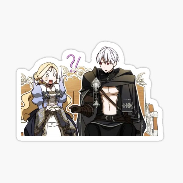 "Ruby and Izek" Sticker for Sale by Nikkiscreation | Redbubble