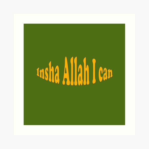"Insha Allah I can, Motivational and Inspirational quotes, Ayat from Al ...