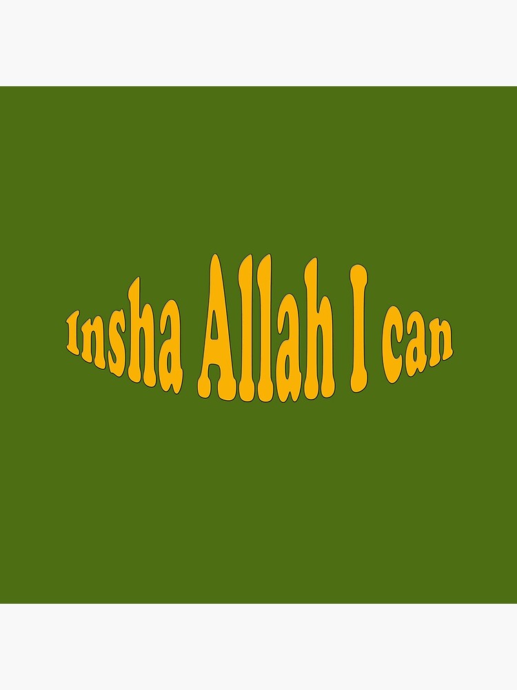 "Insha Allah I can, Motivational and Inspirational quotes, Ayat from Al ...