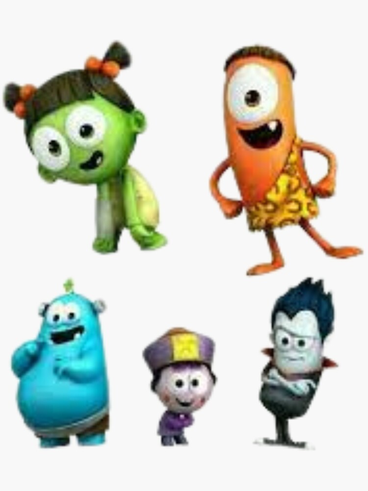 " Spookiz" Sticker for Sale by malongovotic | Redbubble