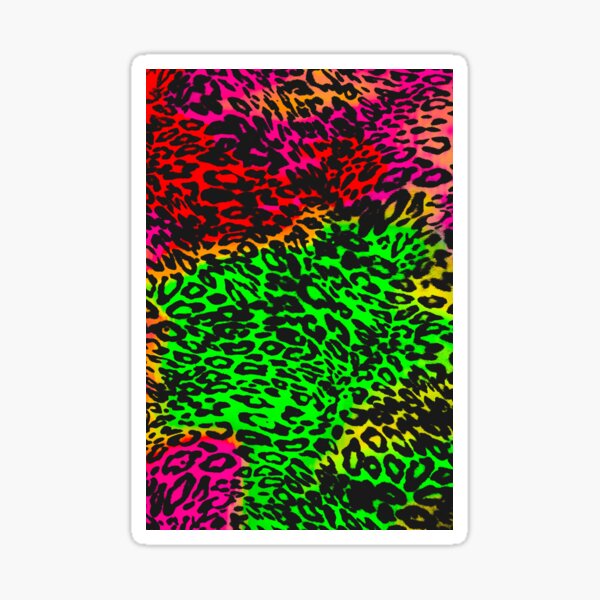 "Leopard Spots" Sticker by MrHandsome | Redbubble
