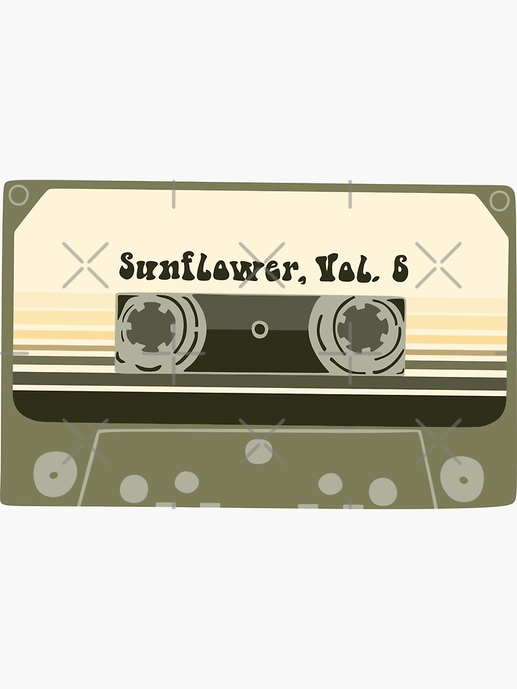 "Sunflower, Vol.6 Harry Styles " Sticker for Sale by Linrazz | Redbubble