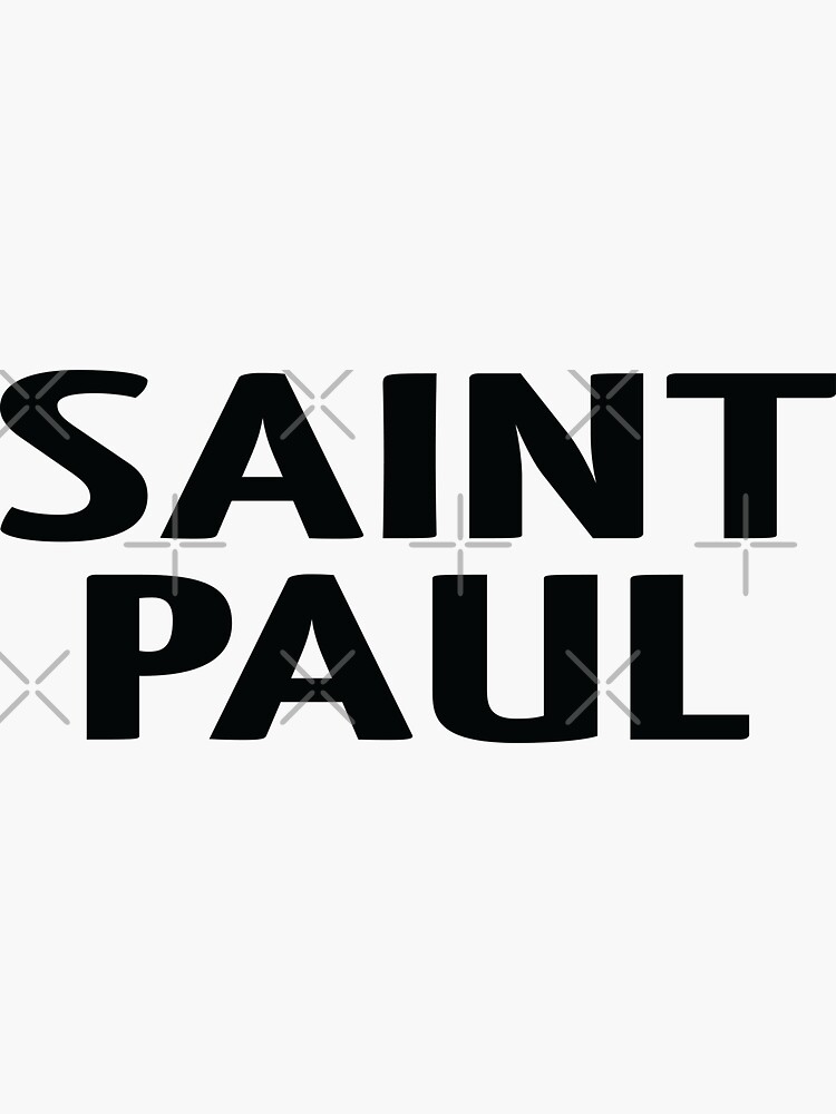 "Saint Paul" Sticker for Sale by FiveNiches | Redbubble