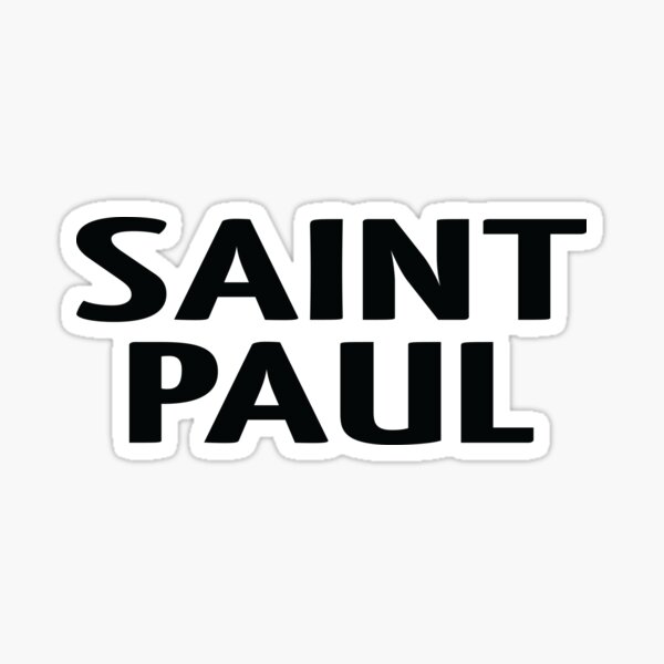 "Saint Paul" Sticker for Sale by FiveNiches | Redbubble