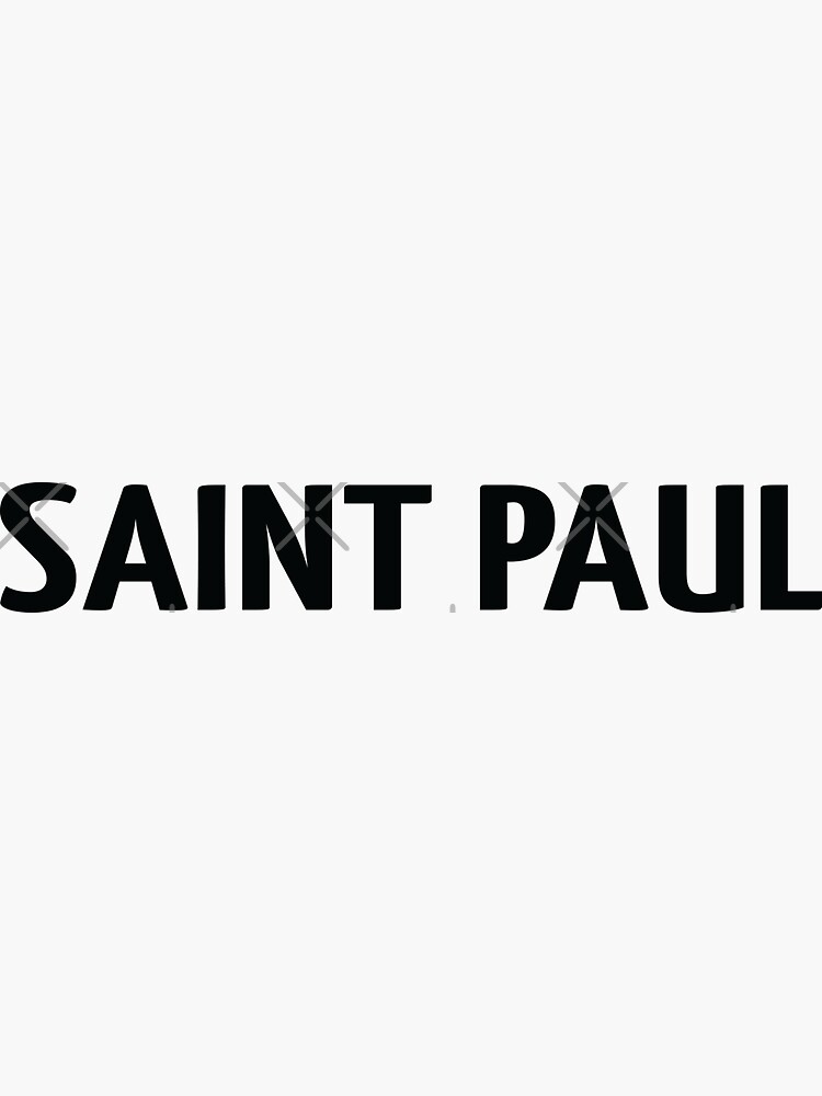 "Saint Paul" Sticker for Sale by FiveNiches | Redbubble