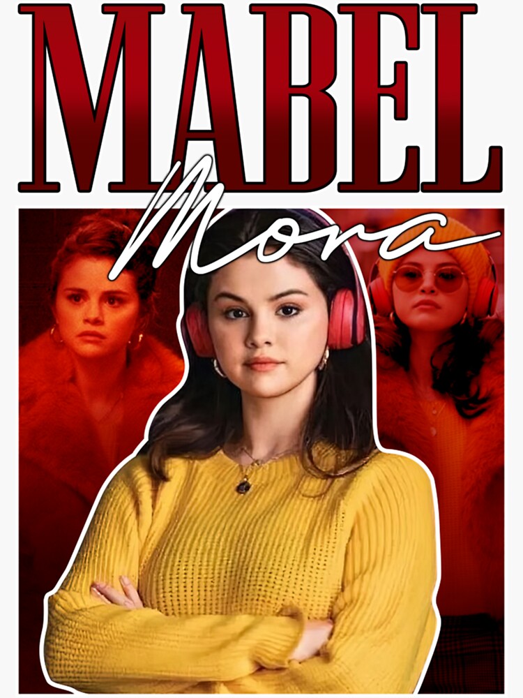 "Only Murders in The Building Mabel Mora 90’s " Sticker for Sale by ...