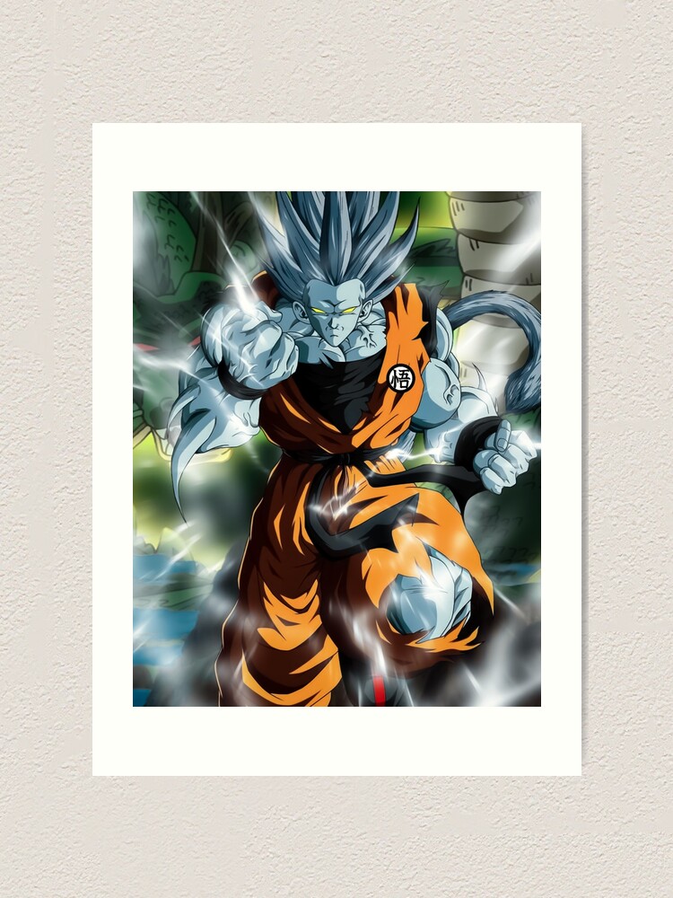 "Goku SSJ10 Super Saiyan 10" Art Print for Sale by DrWolfstark | Redbubble