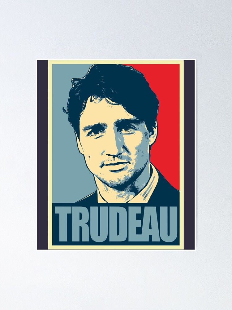 Póster «Políticos civilizados de diferentes orígenes Justin Trudeau ...