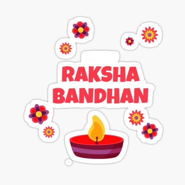 "Raksha Bandhan " Sticker for Sale by VenusRishima | Redbubble