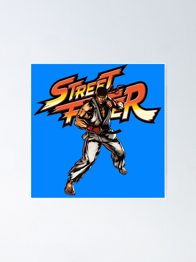 "Street Fighter - Ryu" Poster for Sale by edijds1 | Redbubble
