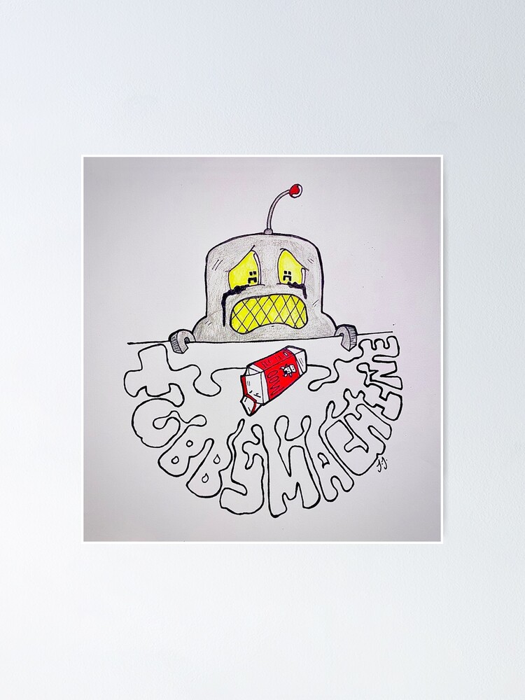 "BOO HOO" Poster for Sale by TUBBYMACHINE | Redbubble