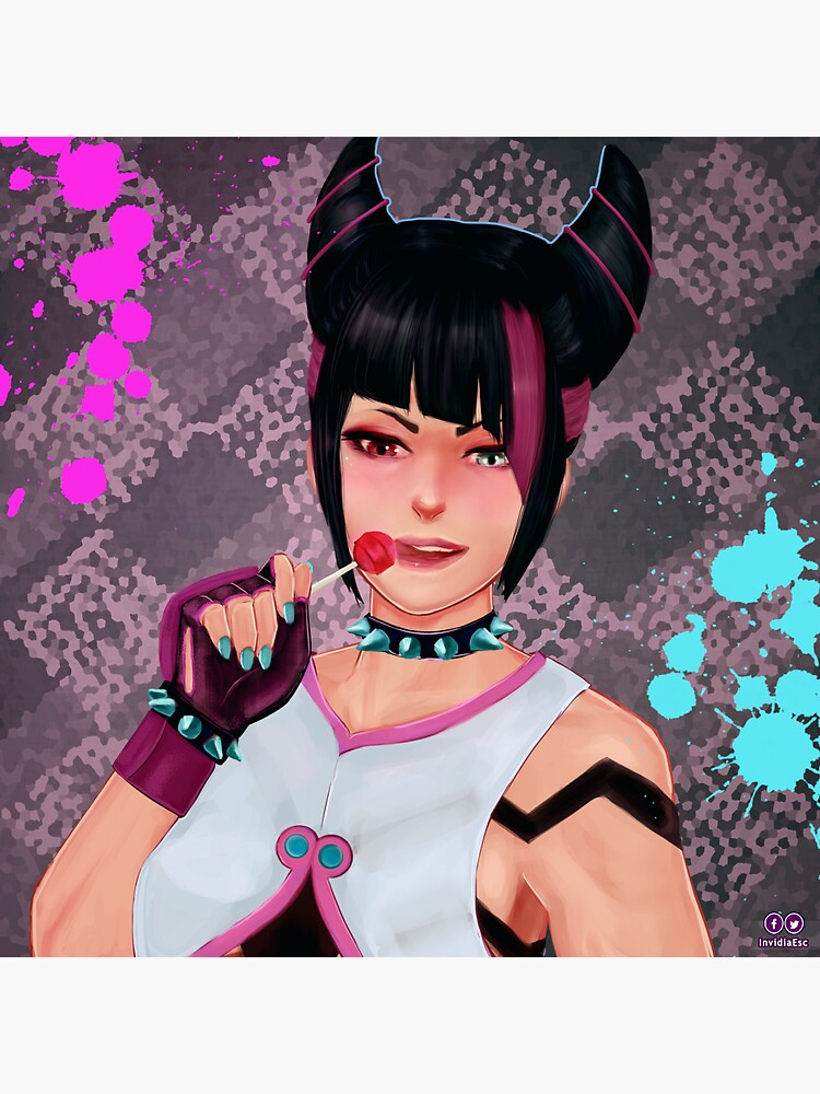 "Juri Han" Sticker for Sale by InvidiaEsc- | Redbubble