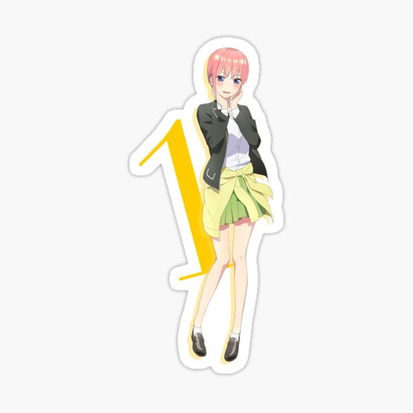 "Ichika Nakano Quintessential Quintuplets" Sticker for Sale by ...