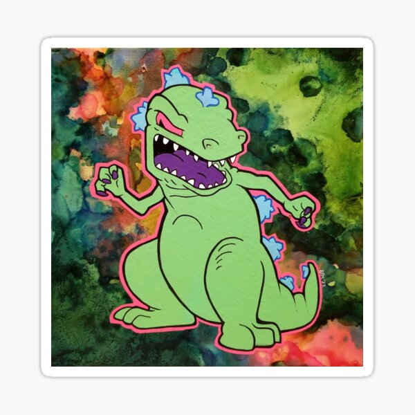 "HALT I AM REPTAR" Sticker for Sale by BessPope | Redbubble