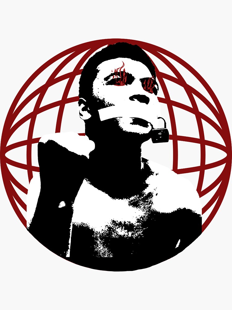"Muhammad Ali censor" Sticker for Sale by 4ren | Redbubble