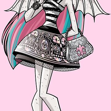 "Monster High Rochelle Goyle" Art Board Print for Sale by ...