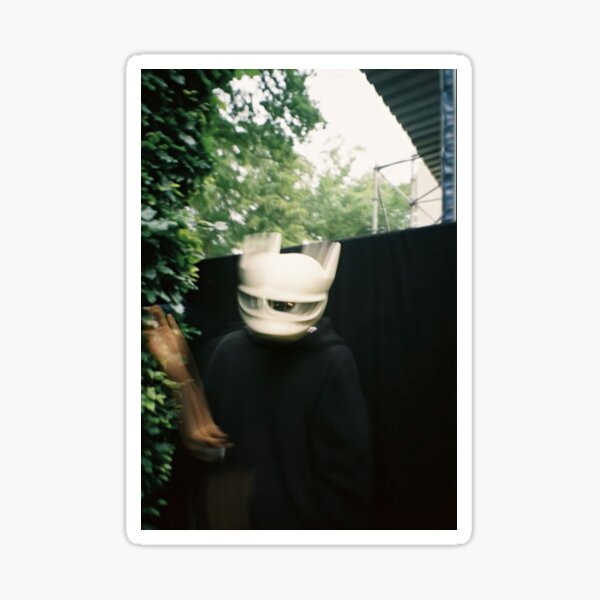 "Blurry Face" Sticker for Sale by ClockHartDesign | Redbubble