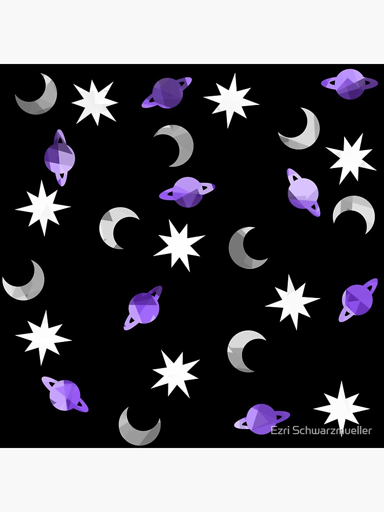 "Sparkly Space Ace Pride" Sticker for Sale by SchwarzElsa | Redbubble