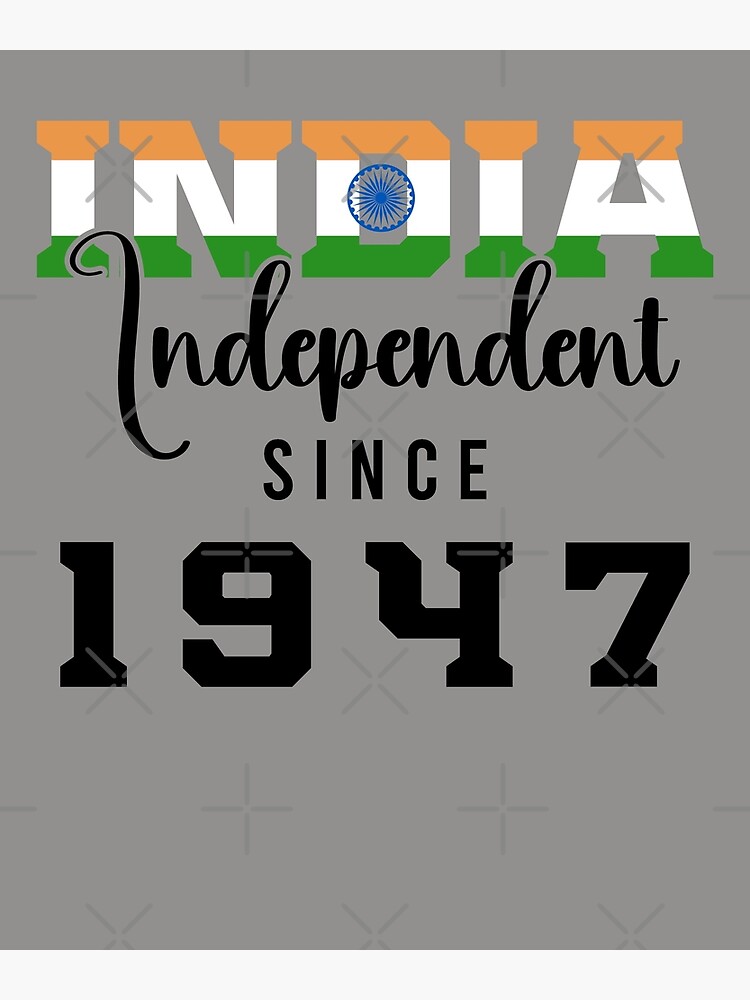 "India 75th Independence Day Set Proud To Be Indian autonomy" Poster ...
