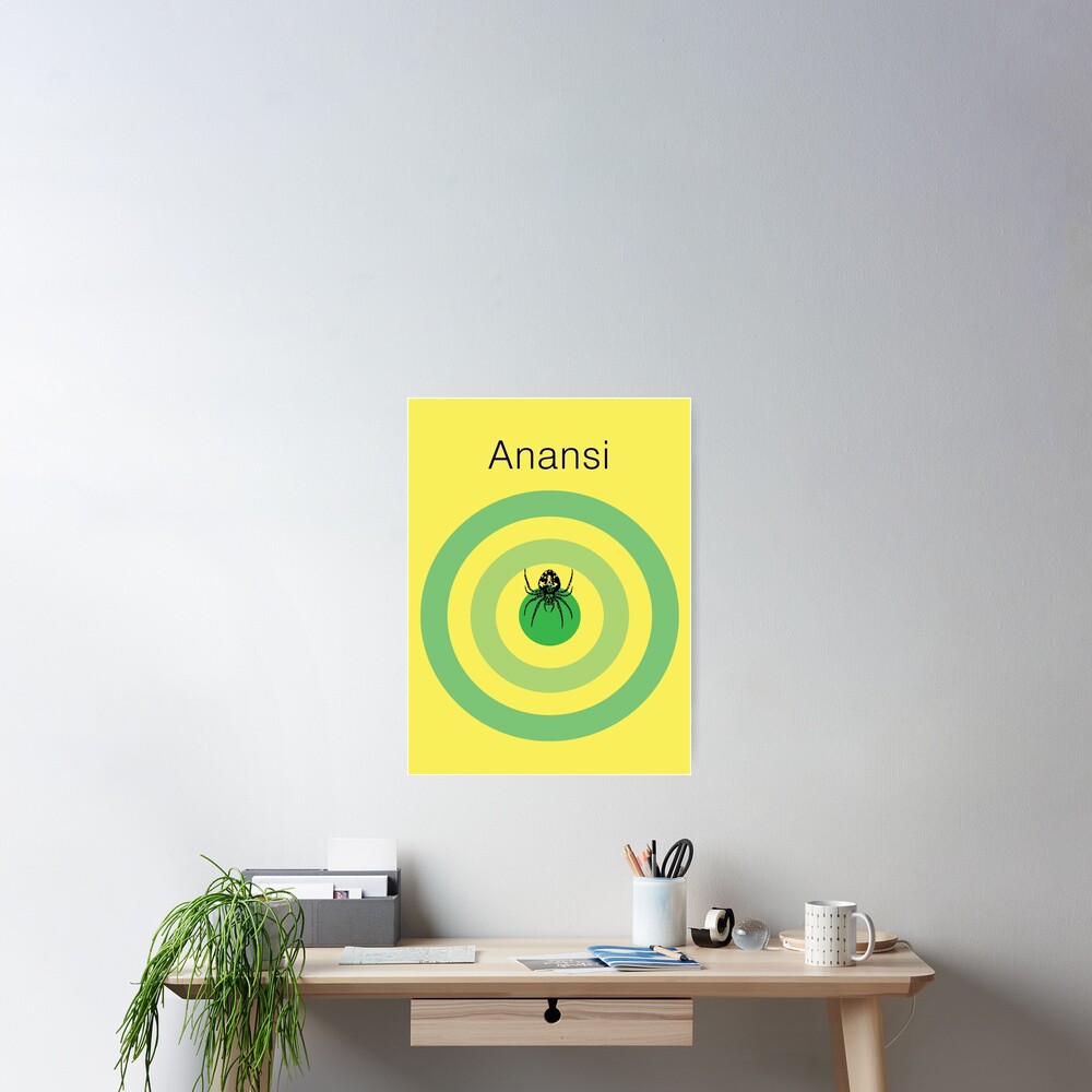 "Anansi" Poster by corinnebasabe | Redbubble
