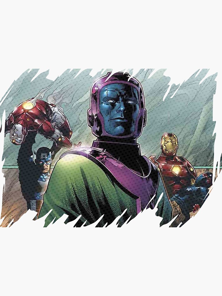 "Kang the Conqueror" Sticker for Sale by andreadavi | Redbubble